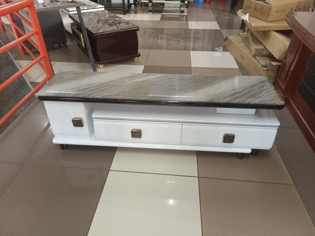 Marble Top TV Stand - Kenty Furniture Kenya