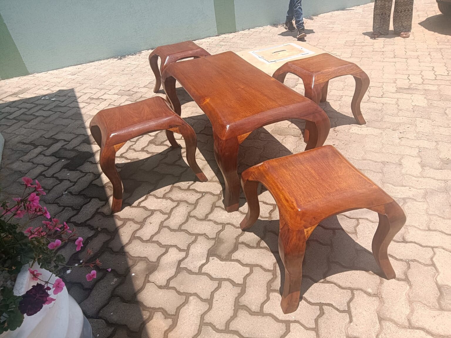Mvule Table Set