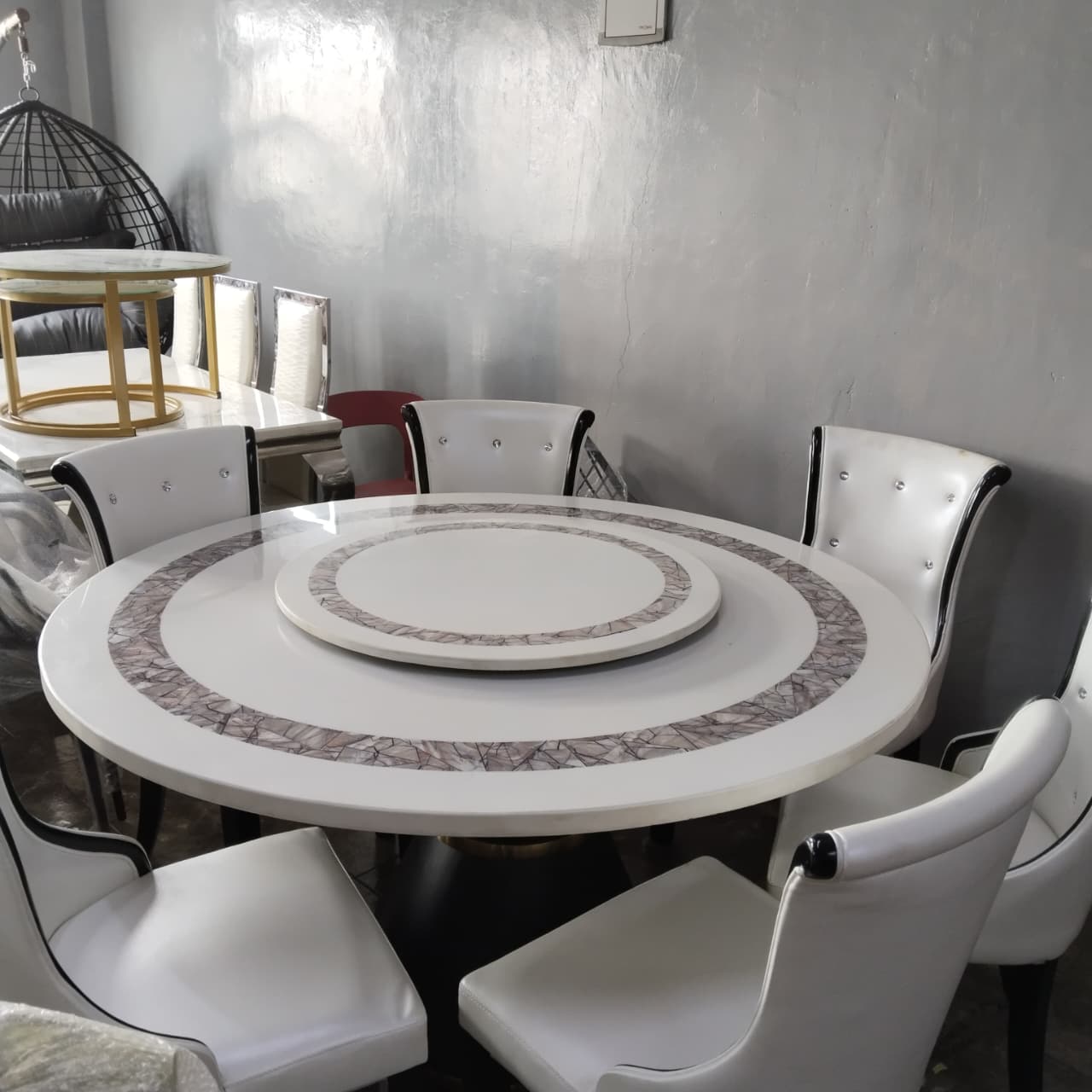 Dining Table Set Nairobi Kenya 6 Seater, 4 Seater | Glass & Marble ...