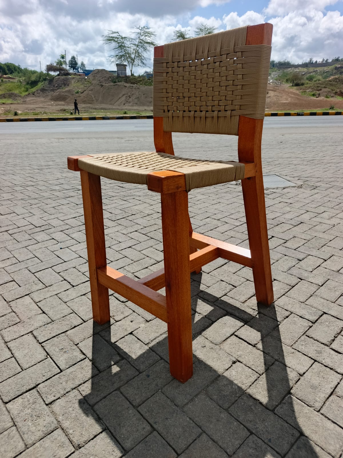 Woven Bar Stool